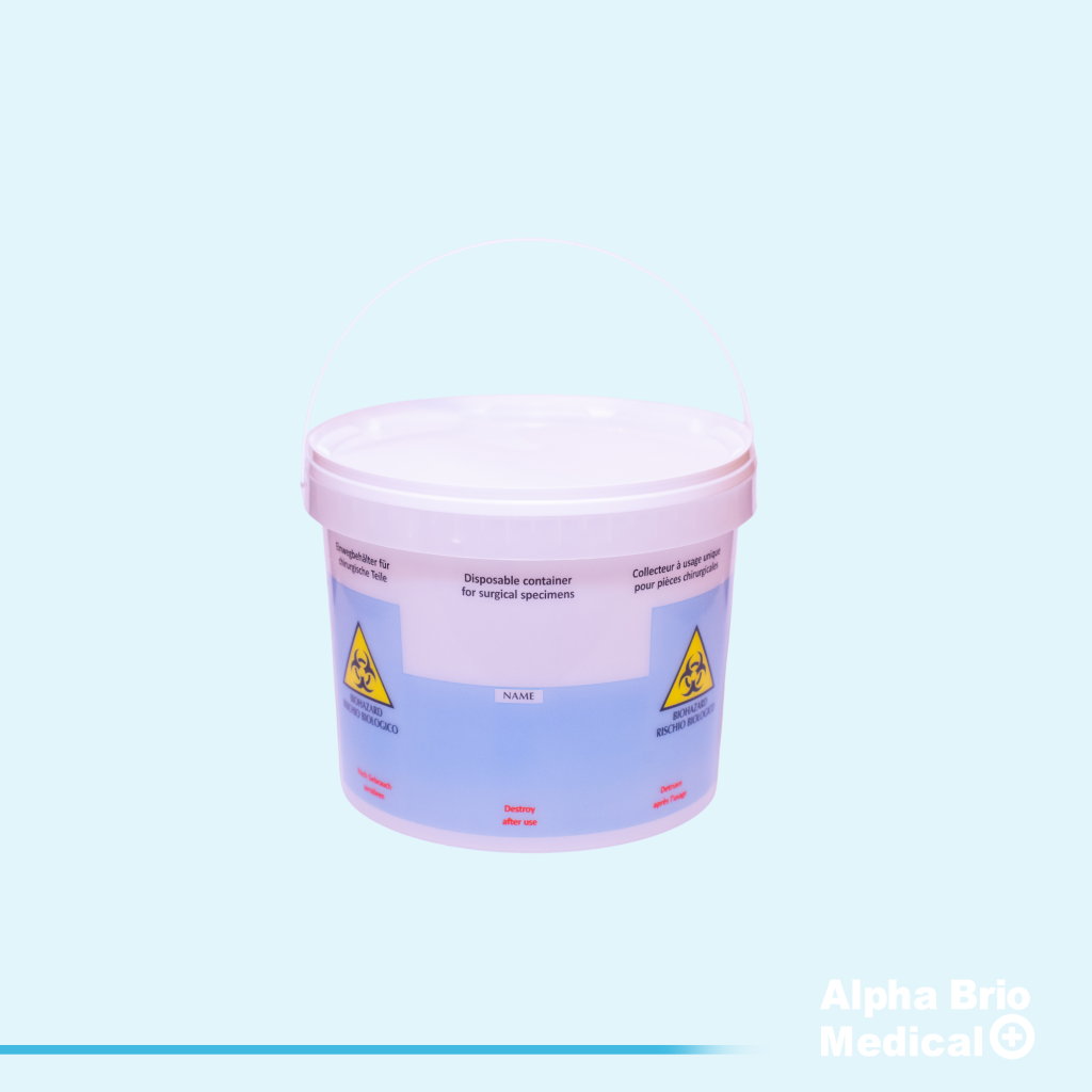 Biological Samples Container 500 Ml - Alpha Brio Medical