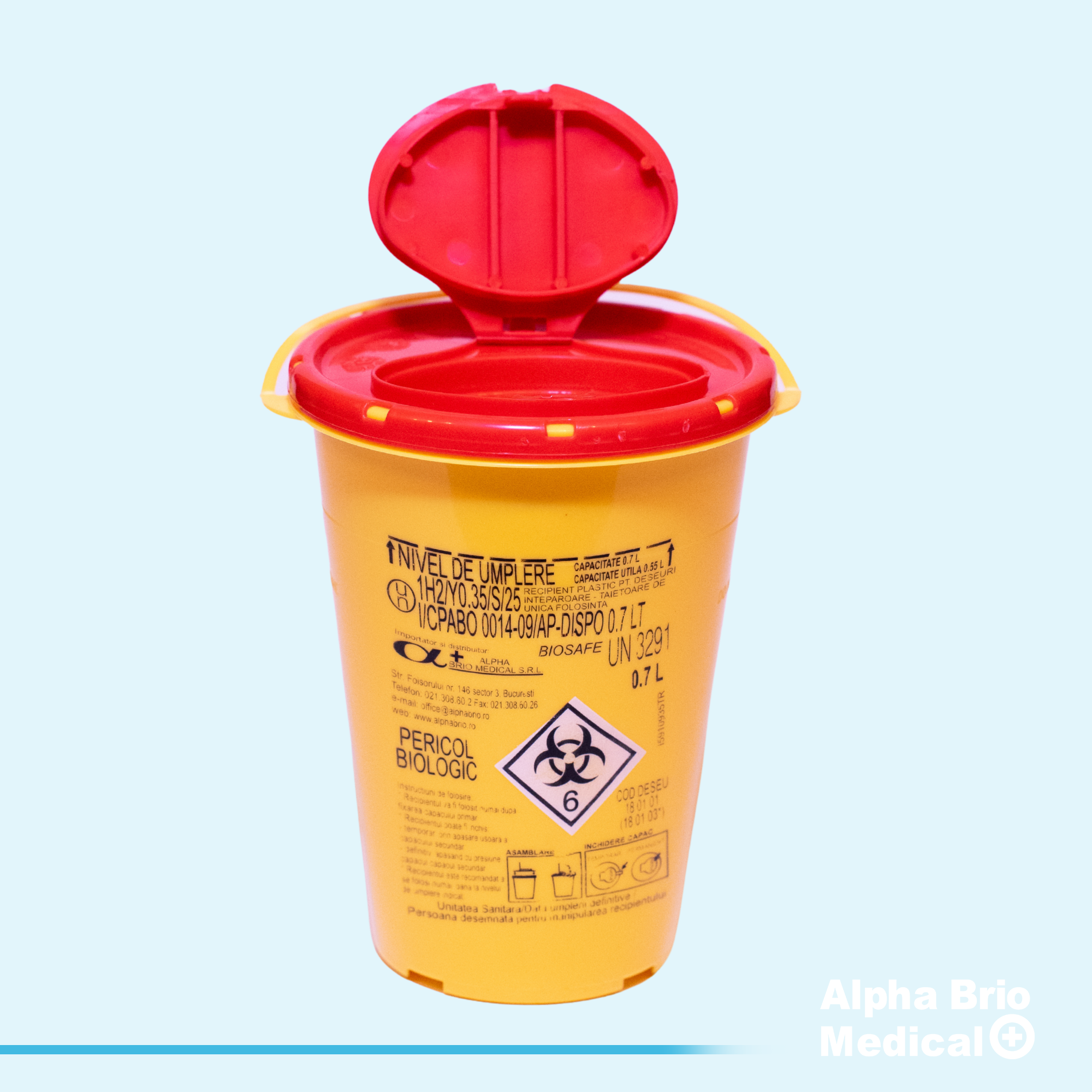 Recipient / Cutii Polipropilena 0,7 L Pentru Intepatoare–taietoare ...