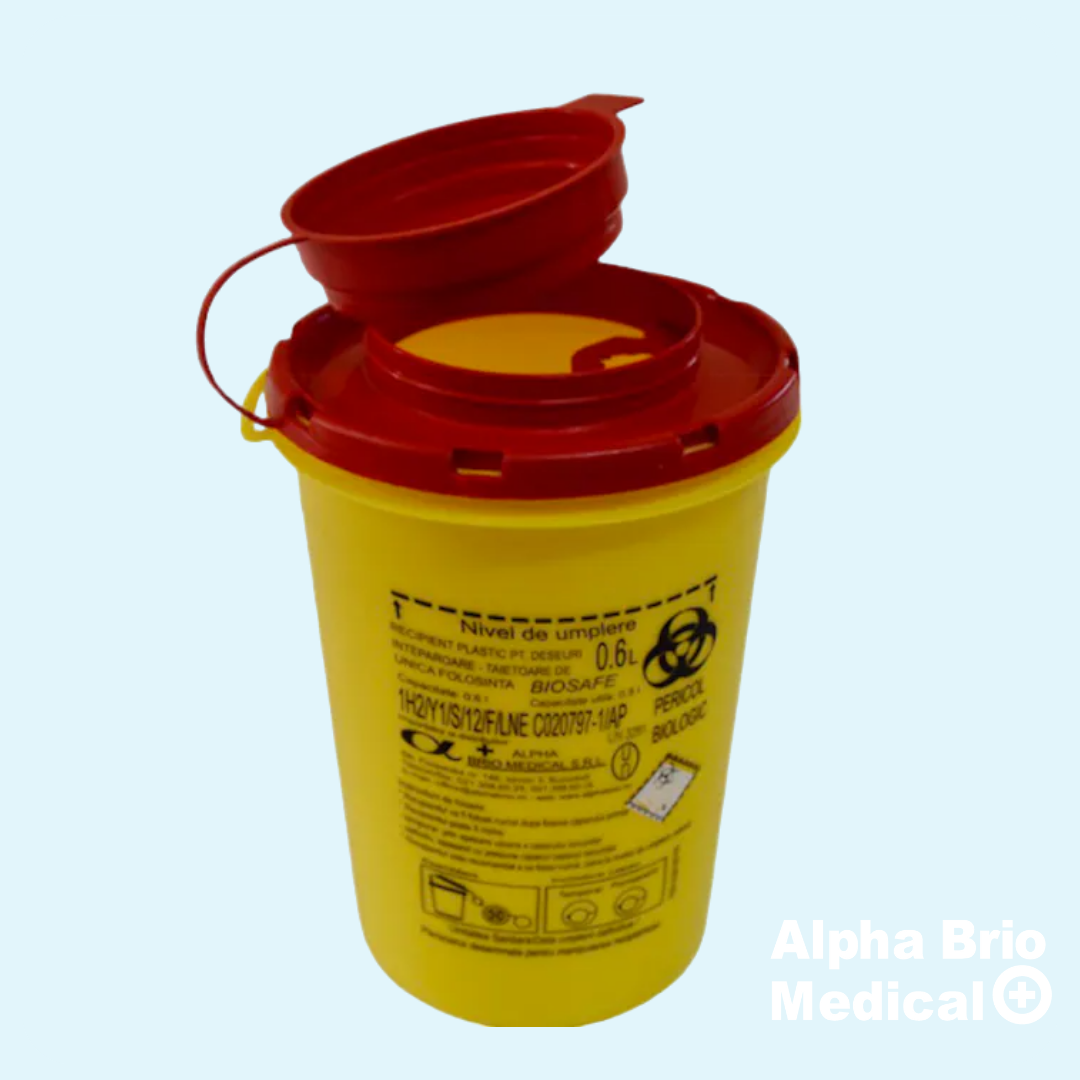 Recipient / Cutii Polipropilena 0,6 L Pt. Intepatoare–taietoare BIOSAFE ...