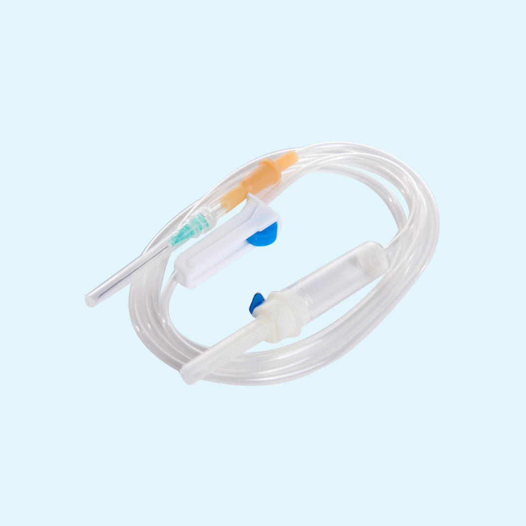 Set Perfuzie Cu Ac Plastic Tip Luer Lock BIOSAFE - Alpha Brio Medical